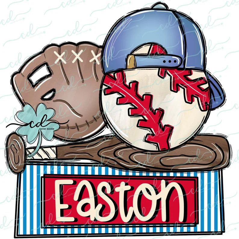 Baseball Nameplate Transfer Sheet – Pretty Lil Things PLT Wholesale