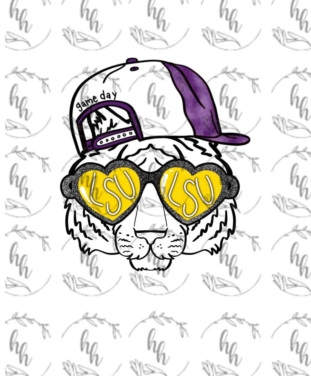 LSU Mascot Transfer Sheet – Pretty Lil Things PLT Wholesale