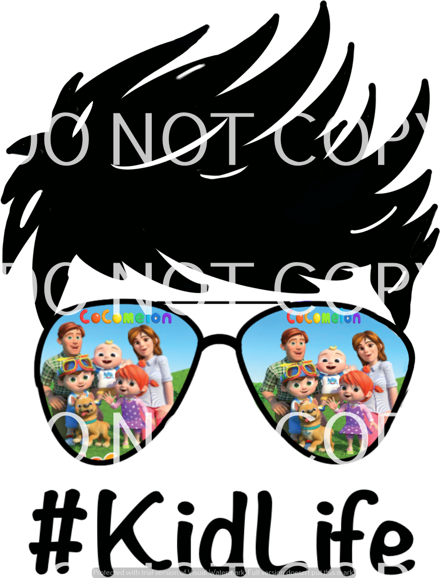 Kid Life Boy Spiked Hair - HTV Transfer – Pretty Lil Things PLT Wholesale