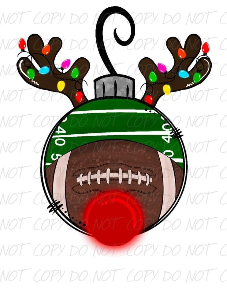 Football Ornament Transfer Sheet – Pretty Lil Things PLT Wholesale