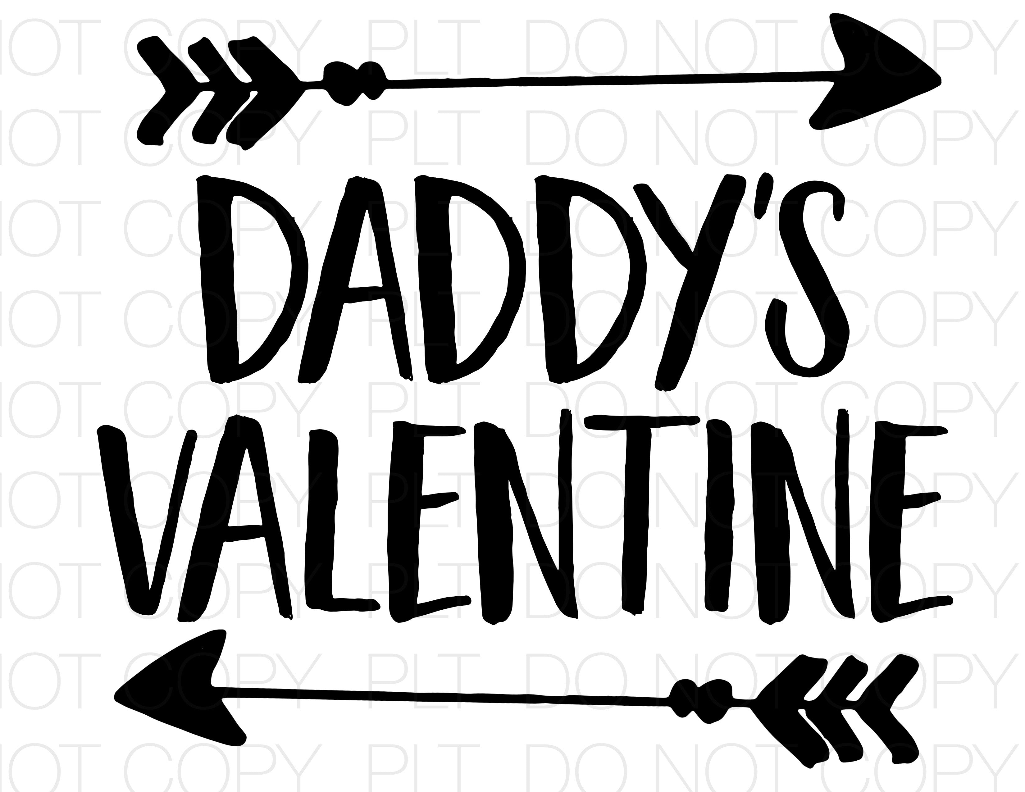 Daddy’s Valentine Transfer Sheet – Pretty Lil Things PLT Wholesale