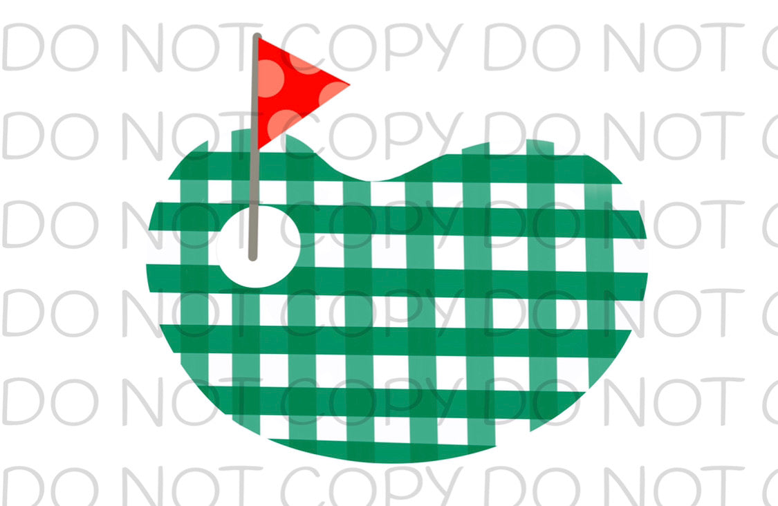 Golf Green Transfer Sheet – Pretty Lil Things PLT Wholesale