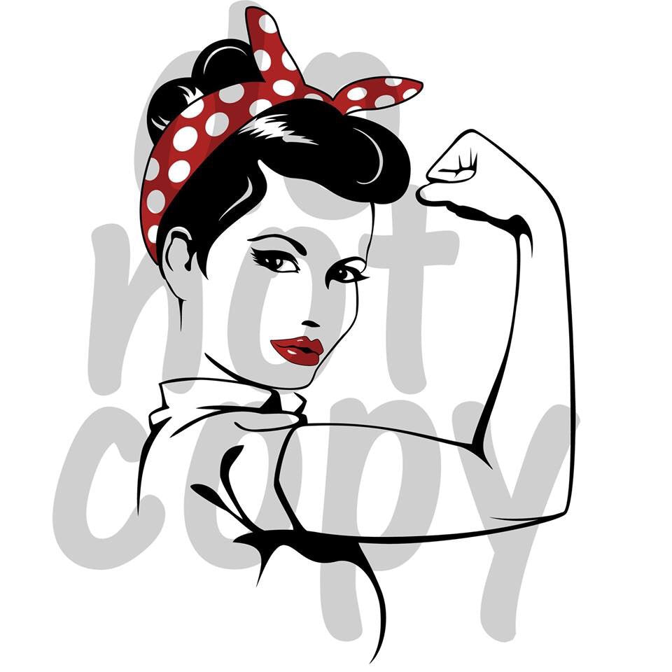 Girl Power Red Bandana - Dye Sub Heat Transfer Sheet – Pretty Lil ...
