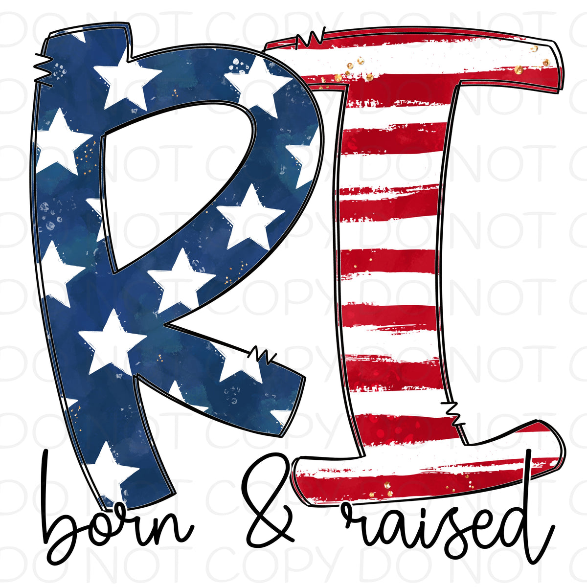 RI Born and Raised - Dye Sub Heat Transfer Sheet – Pretty Lil Things ...