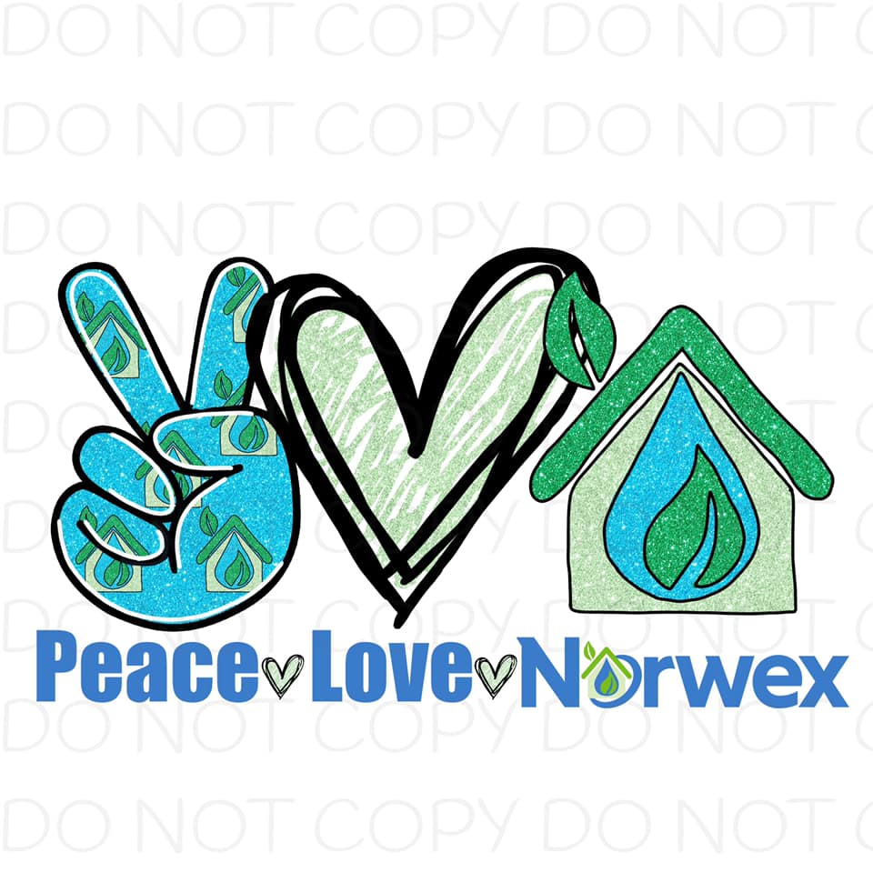 Peace Love Norwex - Dye Sub Heat Transfer Sheet – Pretty Lil Things PLT ...